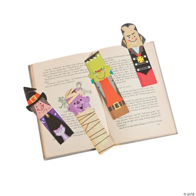 Bulk 48 Pc. Laminated Halloween Bookmarks | Halloween Express