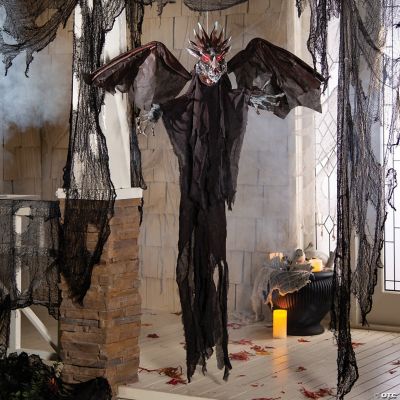 5' Hanging Animated Dragon Halloween Decoration