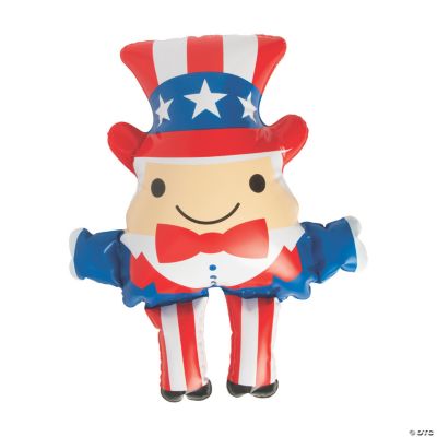Inflatable Patriotic Uncle Sam - 12 Pc. | Halloween Express