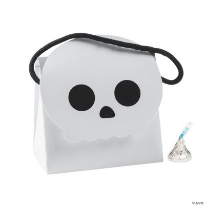 Halloween Skull Head Treat Boxes - 12 Pc. | Halloween Express