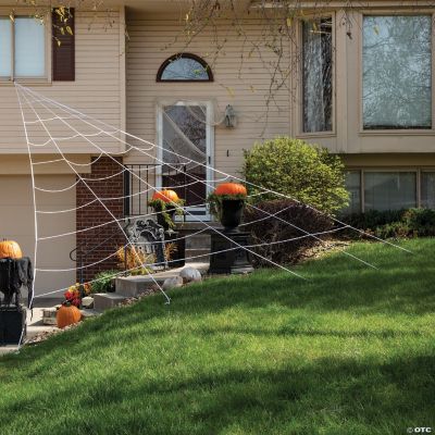 House Spider Web Halloween Decoration | Halloween Express