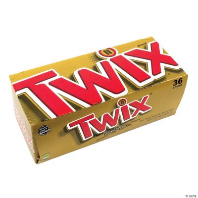 TWIX Full Size Candy Bar, 1.79 oz, 36 Count | Halloween Express