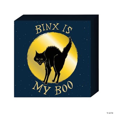 Hocus Pocus Binx Tabletop Sign - Discontinued