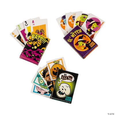 Halloween Card Game Set - 24 Decks - Discontinued