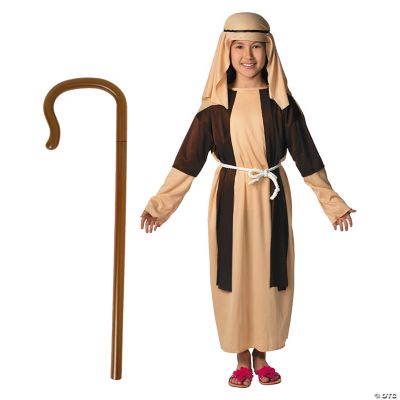Kids Small Shepherd Costume Kit with Props