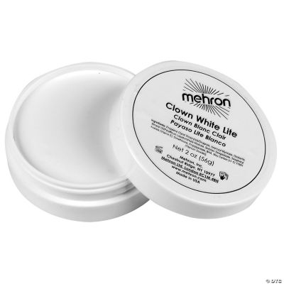 Mehron Clown White Lite Makeup | Halloween Express