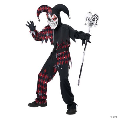 Boy's Sinister Jester Costume | Halloween Express