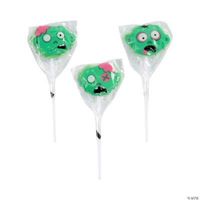 Zombie Character Lollipops