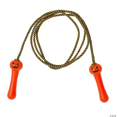 Halloween Jump Ropes with Pumpkin-Shaped Handles - 12 Pc. | Halloween ...