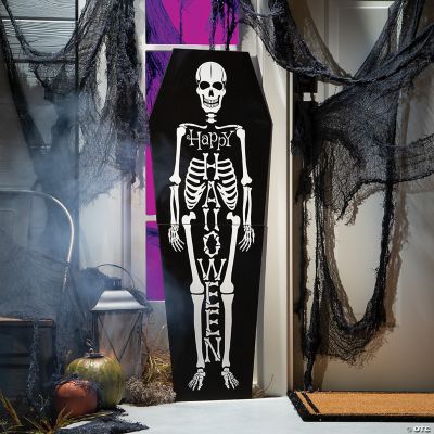 Halloween Skeleton Porch Sign | Halloween Express