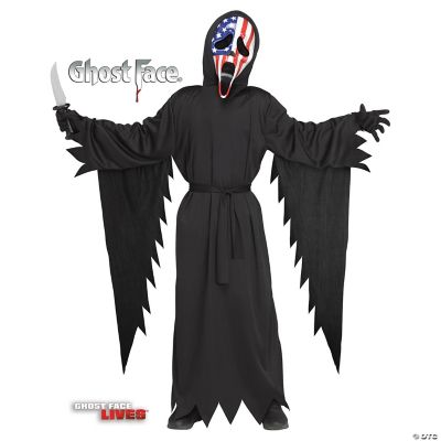 Kids Ghost Face Patriotic Costume | Halloween Express