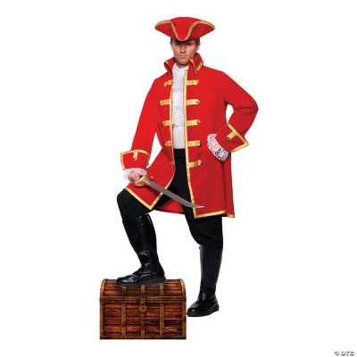 Men's Pirate Captain Costume | Halloween Express
