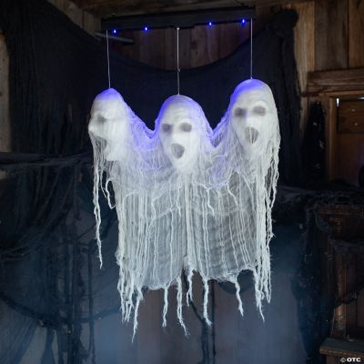Floating Ghost Head Trio | Halloween Express