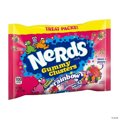 Nerds® Rainbow Gummy Clusters Candy Treat Pack | Halloween Express