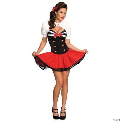 Women's Naval Pin-Up Costume | Halloween Express