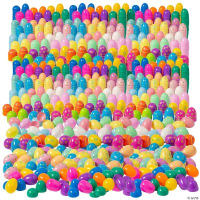 2" Bulk Mega Plastic Easter Egg Assortment - 1728 Pc.