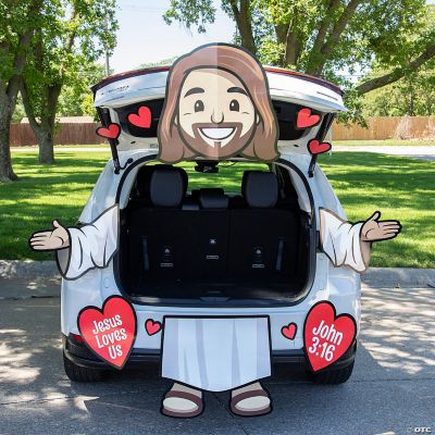 Value Jesus Loves Us John 3:16 Trunk-or-Treat Decorating Kit