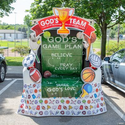 Deluxe God’s Team Sports Trunk-or-Treat Decorating Kit - Discontinued