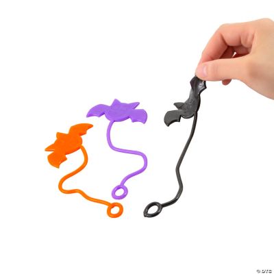 Halloween Sticky Bats - 12 Pc. | Halloween Express