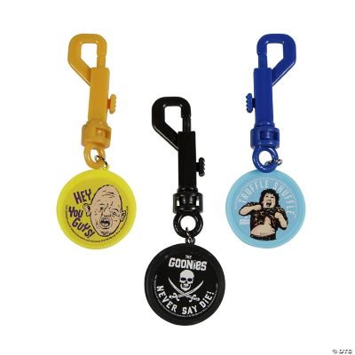 The Goonies™ Backpack Clip Keychains - 12 Pc. | Halloween Express