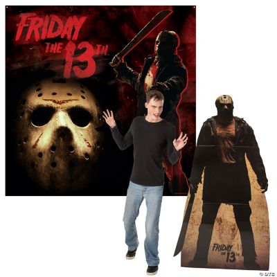 Friday the 13th™ Backdrop & Stand-Up Decorating Kit - 2 Pc. | Halloween ...