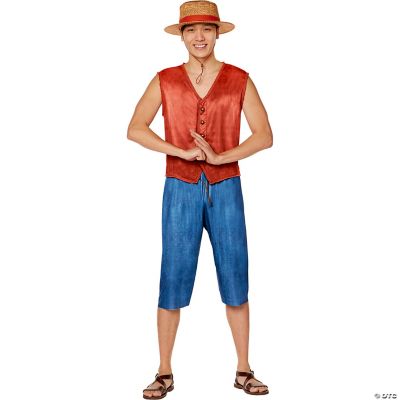 Adults One Piece™ Monkey D. Luffy Costume | Halloween Express