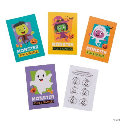Bulk 72 Pc. Halloween Fun & Games Mini Activity Books