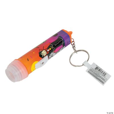 Mini Halloween Flashlight Keychains - 12 Pc. | Halloween Express