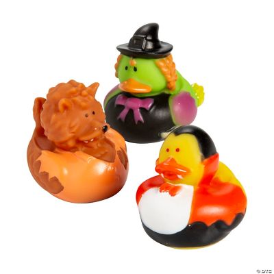 Halloween Costume Rubber Ducks - 12 Pc.