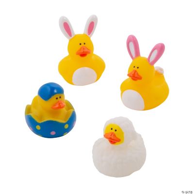 Easter Rubber Ducks - 12 Pc. | Halloween Express