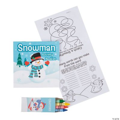 Snowman Activity Sets - 12 Sets | Halloween Express