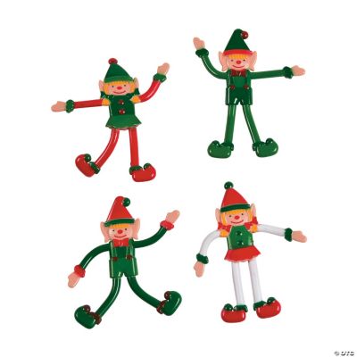 Christmas Elf Bendables - 24 Pc.