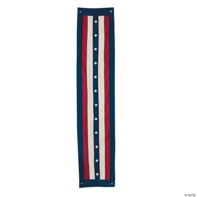 70" x 14" Cloth Vintage Pillar Bunting | Halloween Express