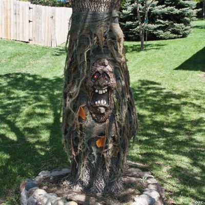 Tree Ghost with Light-Up Eyes Halloween Decoration | Halloween Express