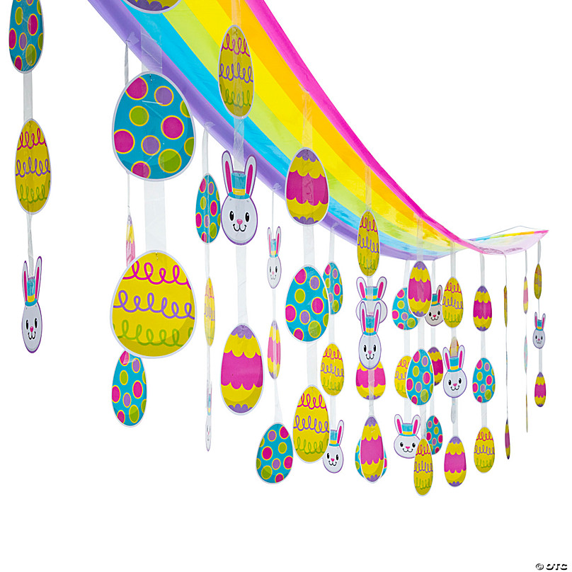 Easter Ceiling Decorations Bunny Party Decorations 30 Piece Easter