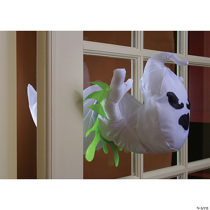 20" Boo Breakers Friendly Ghost Window Decoration | Halloween Express