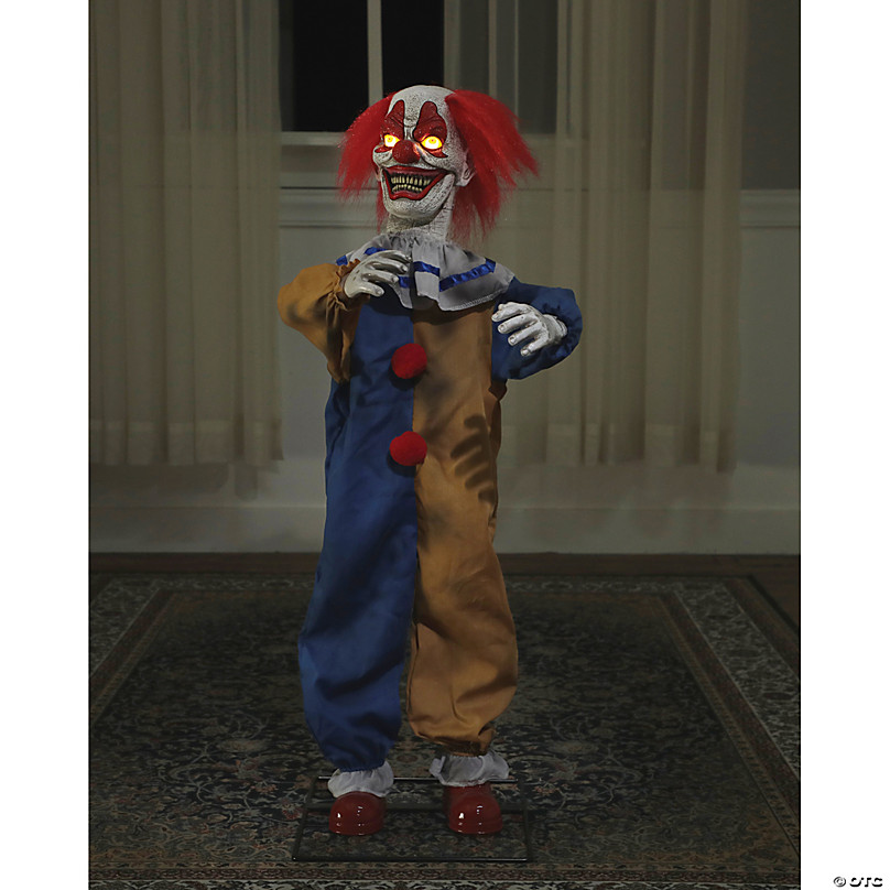 36" Little Top Clown Animated Prop | Halloween Express