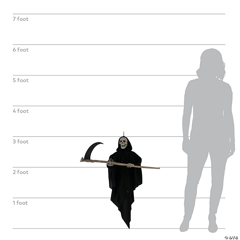 36" Reaper Animated Prop | Halloween Express