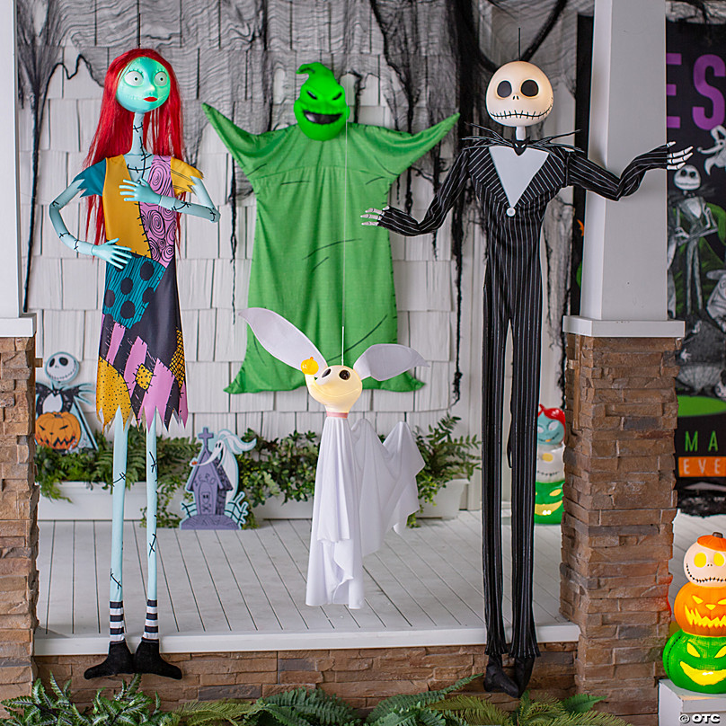 37" The Nightmare Before Christmas™ Light-Up Hanging Zero Halloween ...