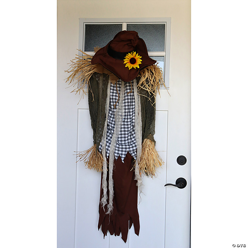 53" Animated Hanging Surprise Scarecrow Decoration | Halloween Express