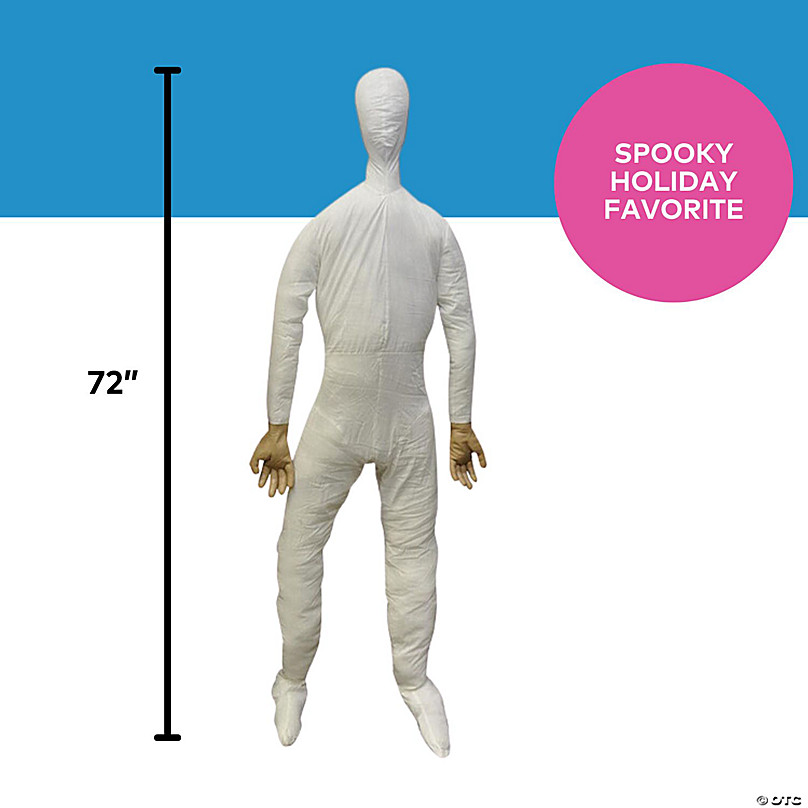 6' Life-Sized Dummy with Hands Decoration | Halloween Express