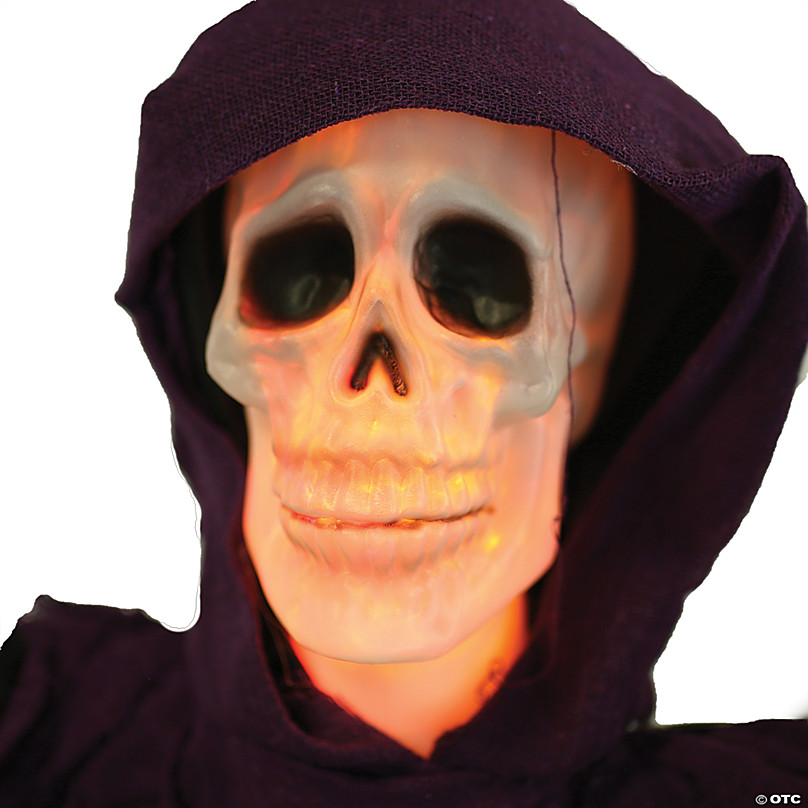 60" Hanging Fire & Ice Reaper Decoration | Halloween Express