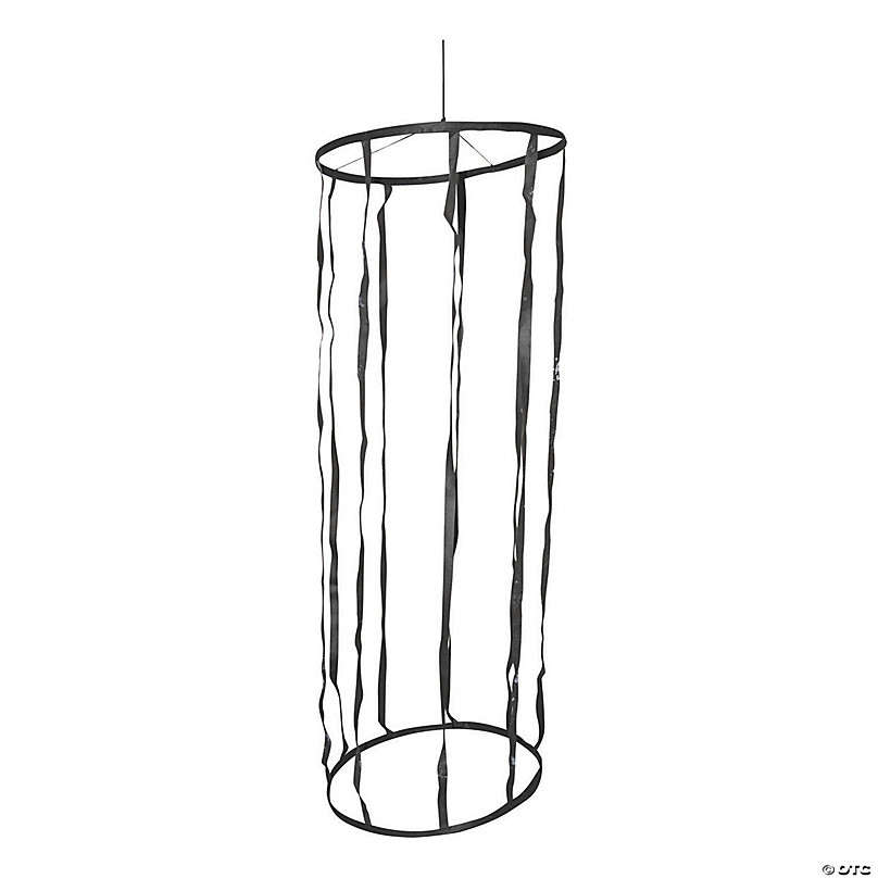 63" Hanging Collapsible Cage Decoration | Halloween Express