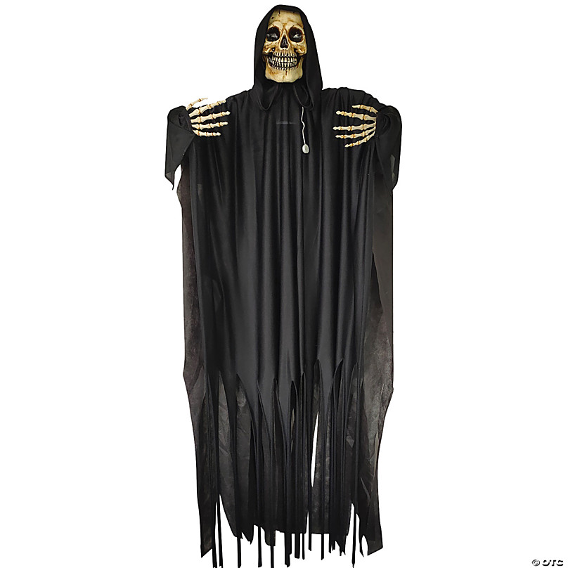 72" Black Shaking Reaper | Halloween Express