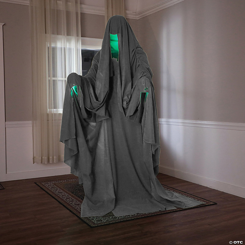 72" Hooded Phantom Animated Prop | Halloween Express