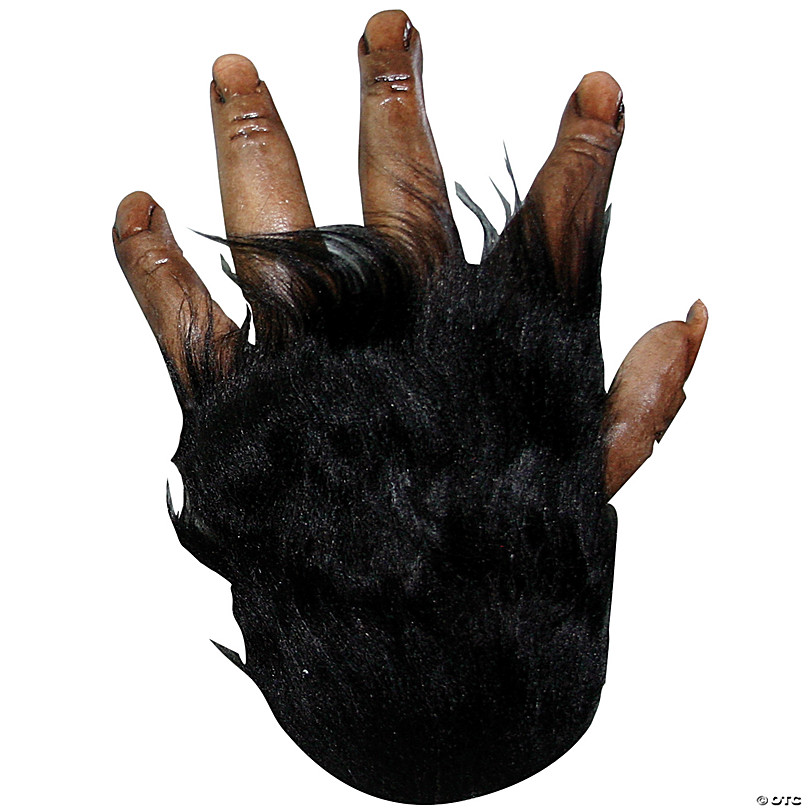 Adults Brown Chimp Hands | Halloween Express