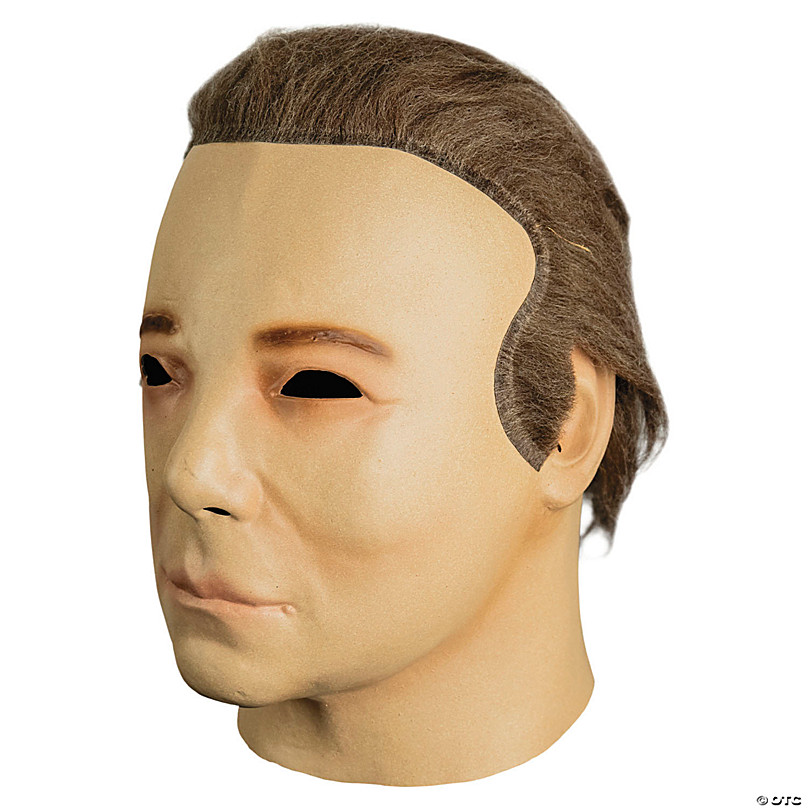Adults Don Post Studios™ 1975 Overhead Face Mask with Brown Hair - One ...