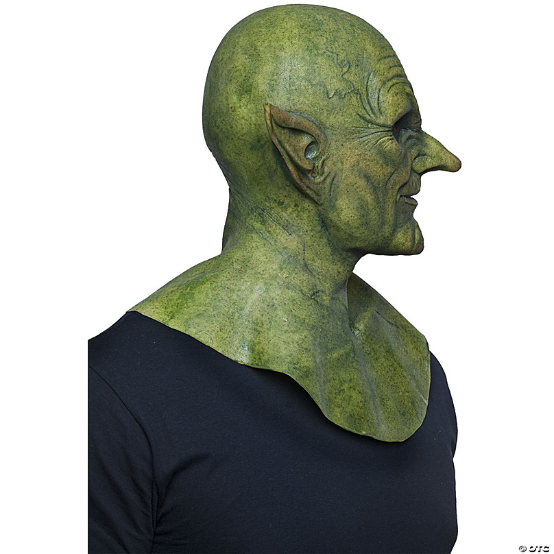 Adults Ghoulish Productions Tek'zik Goblin Overhead Latex Mask - One ...