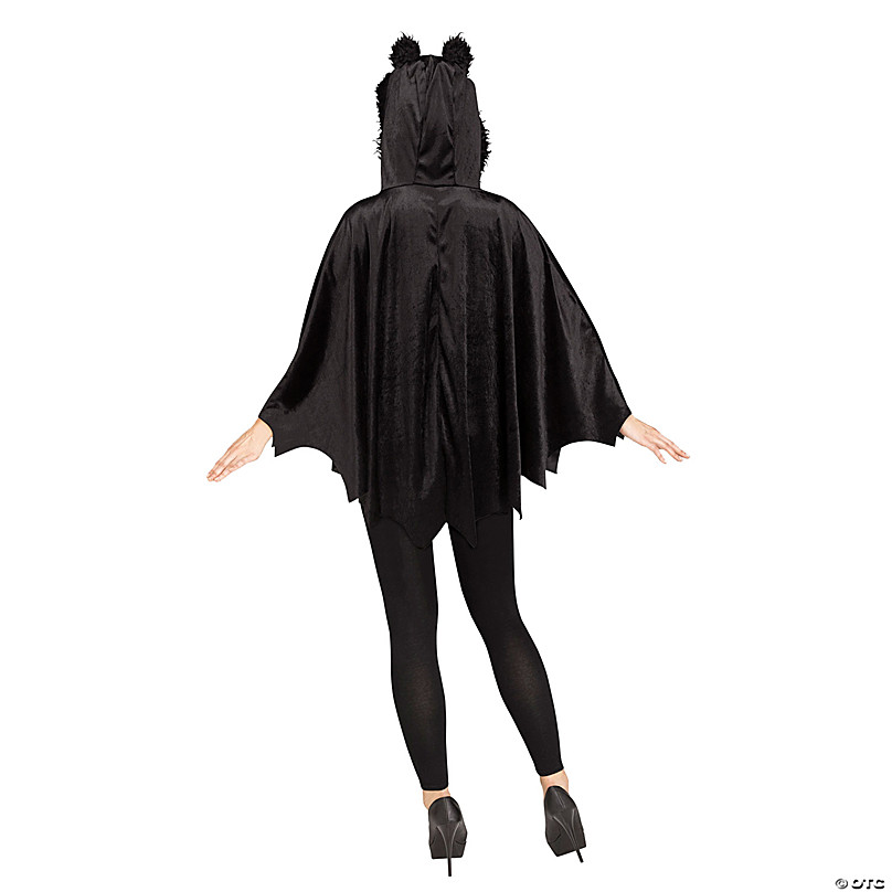 Adults Hooded Bat Poncho