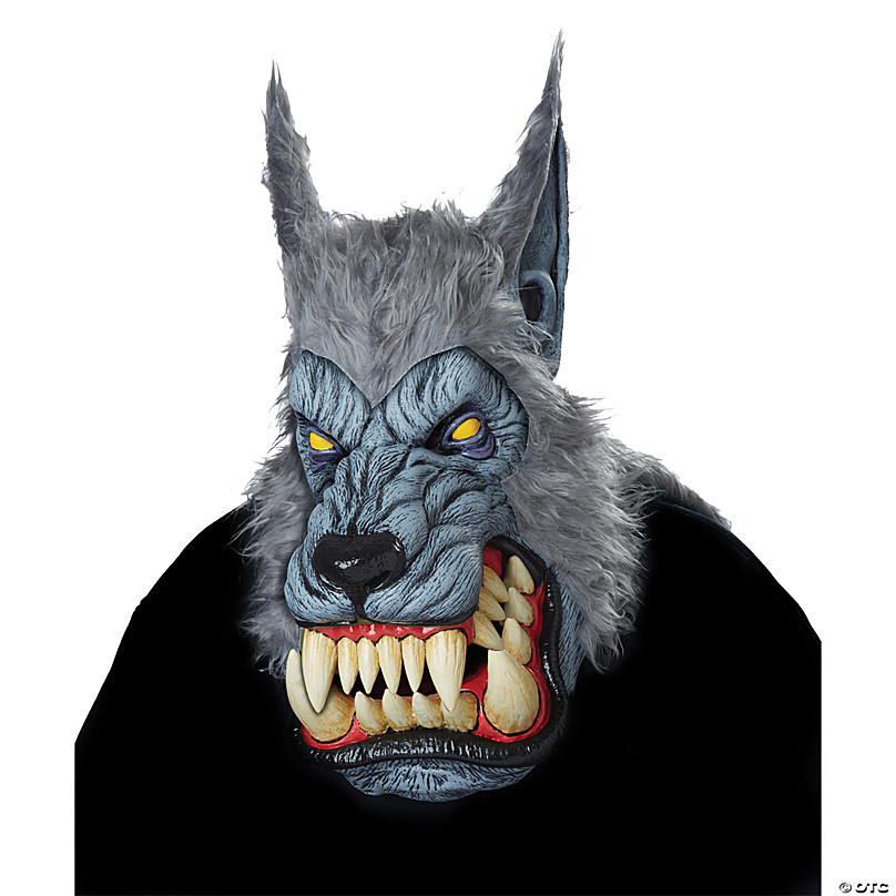 Adult's Lunar Psycho Werewolf Mask